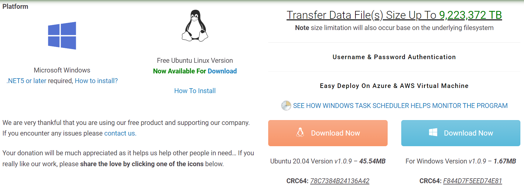 Best Free SFTP Server For Windows & Linux - PORTA SFTP SERVER