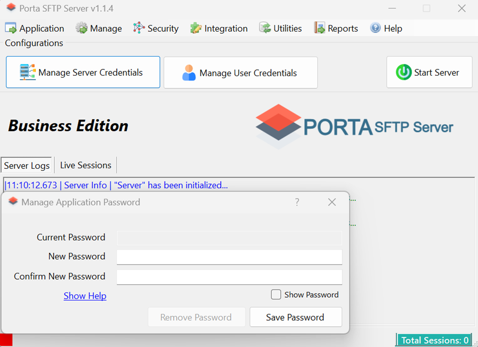Porta SFTP Server Features - PORTA SFTP SERVER
