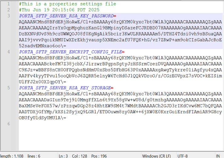 Porta SFTP Server Pro Edition - Cross Platform SFTP Server